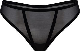Wolford Bonded T&uuml;ll String - - Underwear - Damen - Schwarzk - S