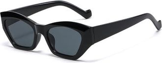 Generic Lunettes De Soleil Vintage &Agrave; Petite Monture For Femmes, Id&eacute;ales For Le Shopping, Les Vacances Et Les Activit&eacute;s Sportives En Ext&eacute;rieur For Hommes.(Blac