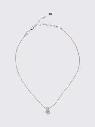 Yvmin Collier ras-de-cou en argent plaqu&eacute; or 18k avec perles et cristaux