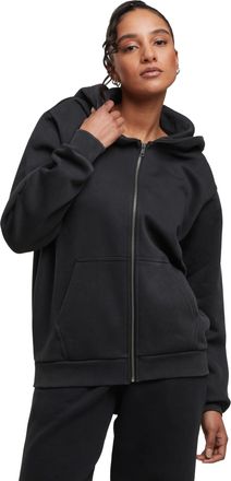 Urban Classics Damen Kapuzenjacke Ladies Vintage Heavy Zip Hoody, lässige Sweatjacke mit Kapuze, Größen XS - 5XL