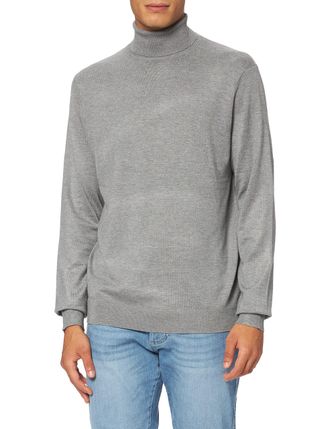 Only & Sons Herren Pullover ONSWYLER Life ROLL Neck -Regular Fit XS S M L XL XXL, Gr&ouml;&szlig;e:XXL, Farbe:Medium Grey Melange 22020879