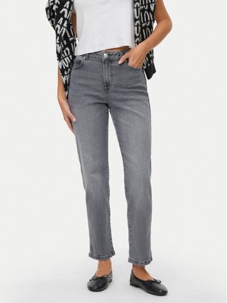 Vero Moda Jeans Amara 10337794 Grau Straight Fit