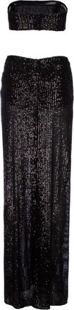 Elisabetta Franchi Sequin Embellished Dress - Black