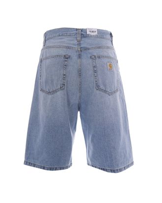 Carhartt Work in Progress Mens Bermuda Shorts Landon Blue Cotton Robertson Denim robertson