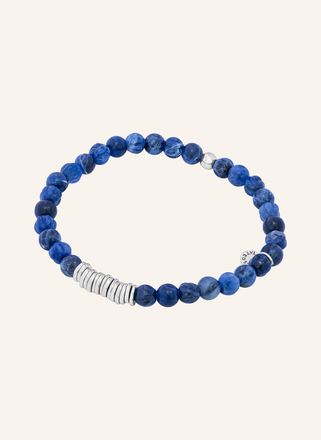 Tateossian Tateossian Armband Classic Discs blau