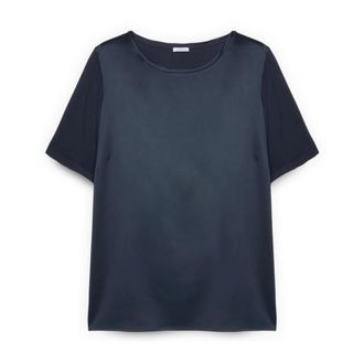 Fiorella Rubino Damen, Oberteile, Blau, MGr&ouml;&szlig;e