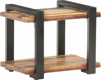 vidaXL Table de chevet 50x40x40 cm Bois de récupération massif Vidaxl