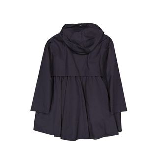 Herno Womens Blue Cotton Shell Jacket Clothing