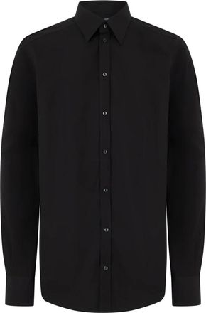 Dolce & Gabbana Homme, Chemises, Noir, Taille: XL Blouses & Chemises