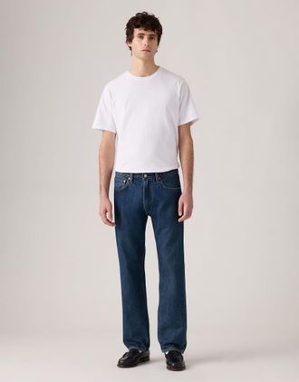 Levi's 555 - Straight Up The Score - Locker geschnittene Jeans in Blau
