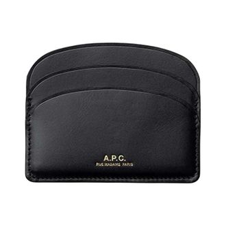 A.P.C. A.p.c. - Porte-cartes Demi-Lune - unisex - Accessoires - Noir - Taille: ONE Size
