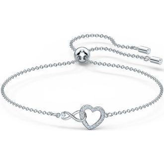 Swarovski Bracelet Infinity Heart