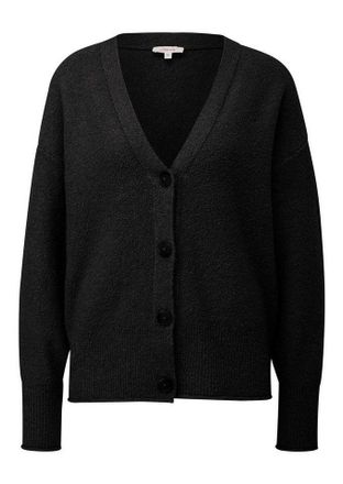 s.Oliver Strickjacke (1-tlg) Relaxed Fit, Boucl&eacute;, Strick, warm, weich