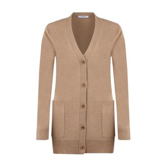 Max Mara Sequins Cardigan - - Knitwear - Damen - Braun - XS