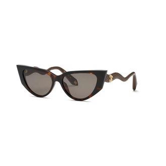 Roberto Cavalli Quadratische Sonnenbrille - - Accessories - Damen - Braun - 56 MM