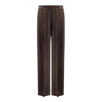 Semicouture Femme, Pantalons, Brun, Taille: 44 FR Pantalon Palazzo