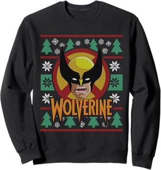 MARVEL X-Men Wolverine Holiday Sweater Sweatshirt