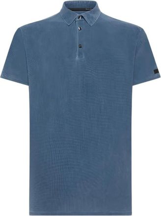 Roberto Ricci Design Rrd, Homme, Tops, Bleu, Taille: 2XL Tecno Wash Stretch Polo