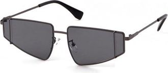 Generic Lunettes de soleil rétro pour femme avec monture en métal vintage, c2, Taille unique