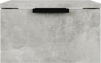 Generic Wandmontierter Nachttisch, Schwebender Nachttisch f&uuml;r Schlafzimmer, Wandmontierter Beistelltisch mit Schublade Zum Organisieren von Essentials und Dek