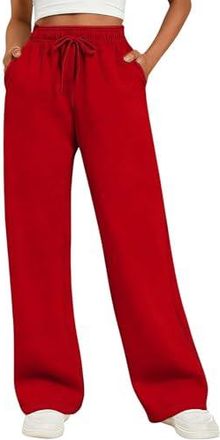 Generic Pantalon De Sport Femme Chic D&eacute;t&eacute; Long Pants Respirant Classique Pas Cher Sweatpants Tendance Chic Elegant Surv&ecirc;tement D&eacute;tente Mode Taille Elastique 2