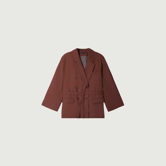 SOEUR VESTE COLINE ROSE BRUN