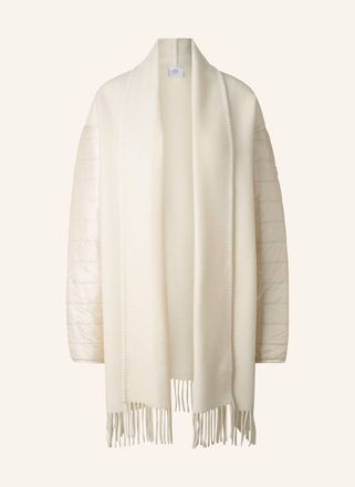 Bogner Wollmix-Poncho North weiss