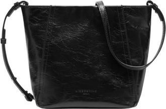 Liebeskind Liebeskind Hobo S Chudy Paper Touch Crinkle Black, Femmes, Noir