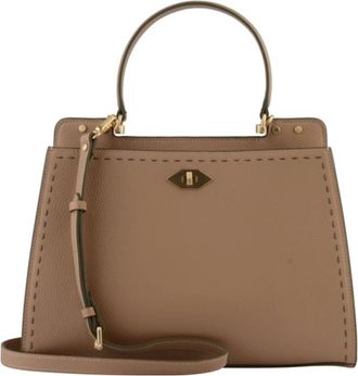 Pourchet Femme, Sacs, Beige, Taille: ONE Size Trianon Bicolore