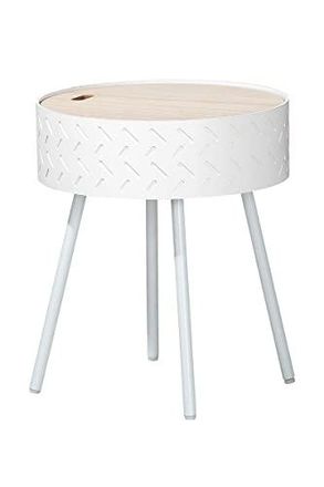 Gilde Beistelltisch Storage - mit Staufach zur Aufbewahrung - &Oslash; 38,5 cm H&ouml;he 45,5 cm