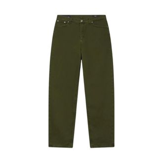 Dondup Lockere Baumwoll- und Lyocell-Hose - - Jeans - Damen - Gr&uuml;n - W25