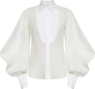 Brunello Cucinelli Femme, Blouses et Chemises, Blanc, Taille: 40 FR Chemise