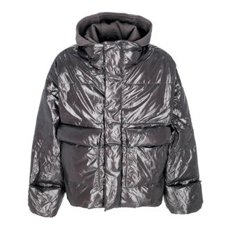Acupuncture Dunkelgraue Reflex Herren Daunenjacke - - Jackets - Herren - Grau - M
