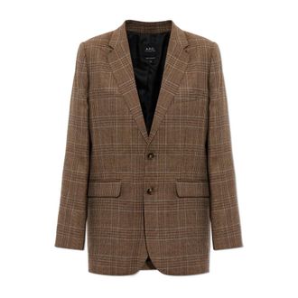 A.P.C. Annie Blazer - - Jackets - Damen - Braun - XS