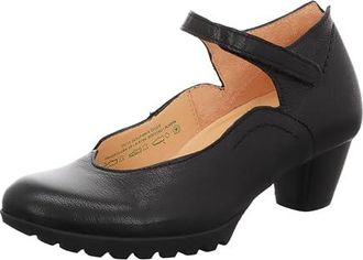 Think Escarpins NOLA avec Doublure en Cuir pour Femme, Noir 0000, 37 EU, Noir 0000