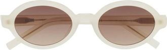 Kaleos Lunettes de soleil Ludwig - Femme - Accessoires - Blanc - Taille: 52 MM
