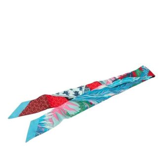 Herm&egrave;s Pre-owned Cheval Phoenix Twilly Scarf - Femme - Pre-owned - Multicolore - Taille: ONE Size