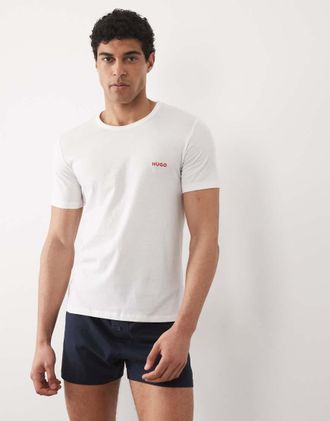 HUGO BOSS HUGO Red - Lot de 3 t-shirts confort - Multicolore