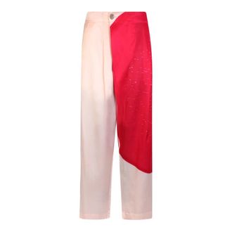 Issey Miyake Slice Hose - - Jeans - Damen - Rosa - M