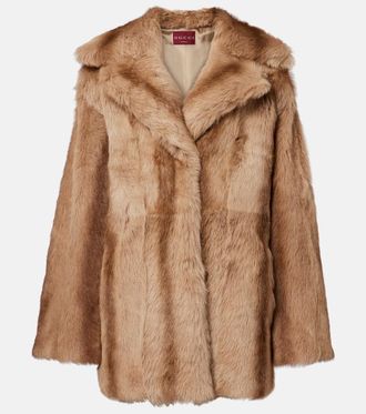Gucci Manteau en shearling