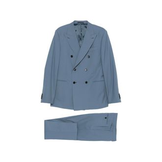 Caruso Double-breasted Tailored Suit