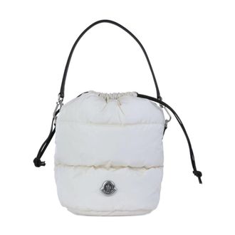 Moncler Caradoc Bucket Bag - - Bags - Damen - Wei&szlig; - ONE SIZE