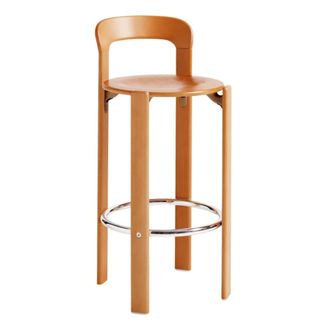 HAY Tabouret de bar Rey en bois laqu&eacute; - Bruno Rey Hay