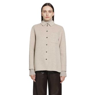 Max Mara Wool and Cashmere Broadcloth Jacket