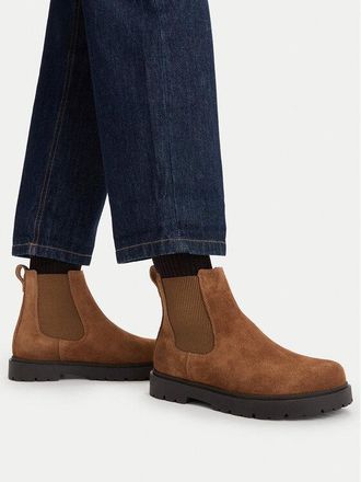Birkenstock Klassische Stiefeletten Highwood Slip On Mid 1030632 Braun