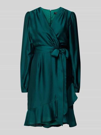 Swing Cocktailkleid in Wickel-Optik