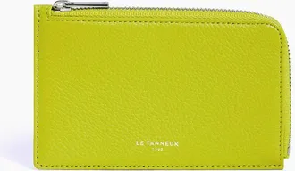 Le Tanneur Porte cartes zippé Emilie en cuir grainé