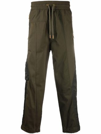 Diesel pantalon &agrave; lien de resserrage - Vert