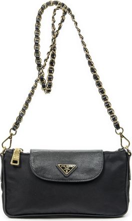 Prada Crossbody Bags - Small Zip Chain Crossbody - Gr. unisize - in Schwarz - f&uuml;r Damen