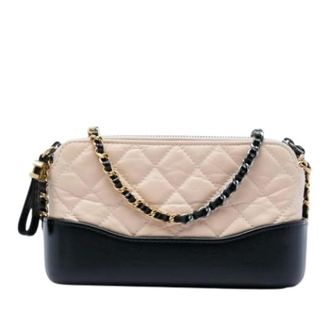 Chanel Sac bandouli&egrave;re vintage doccasion - Femme - Pre-owned - Beige - Taille: ONE Size